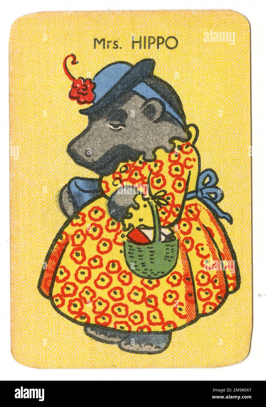 Happy Families Animals - Mrs Hippo Stock Photo - Alamy