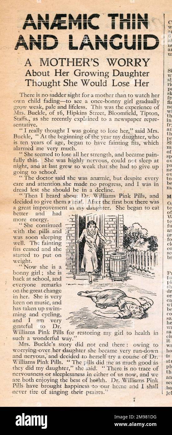 Anaemic pale hi-res stock photography and images - Alamy