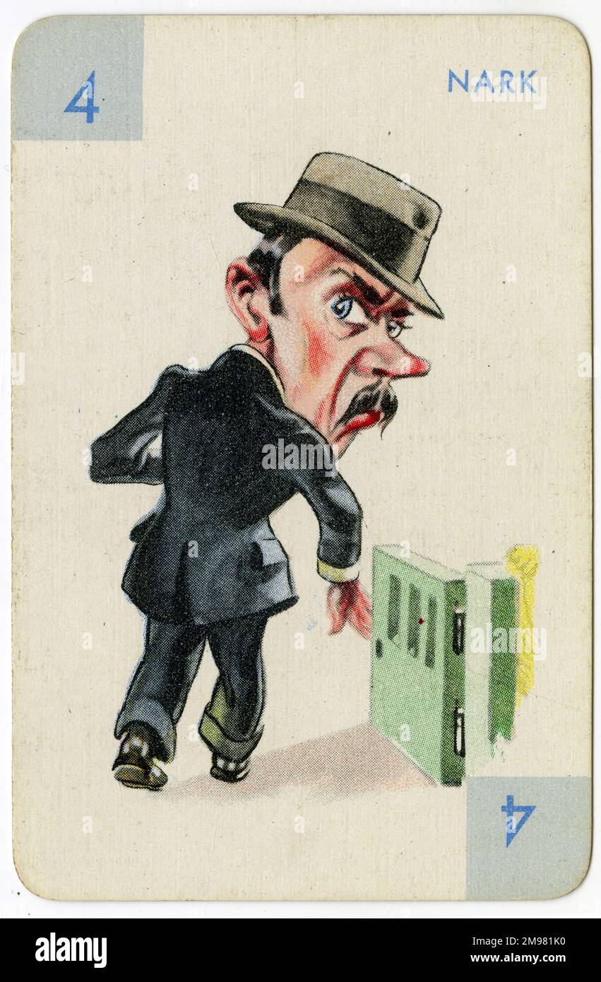 Strip tease card game - Prudie suit - Nark. A game which features ...