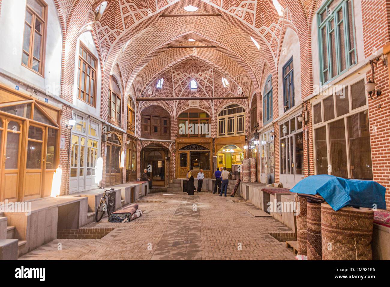 TABRIZ, IRAN - JULY 15, 2019: Covered Bazaar in Tabriz, Iran Stock ...