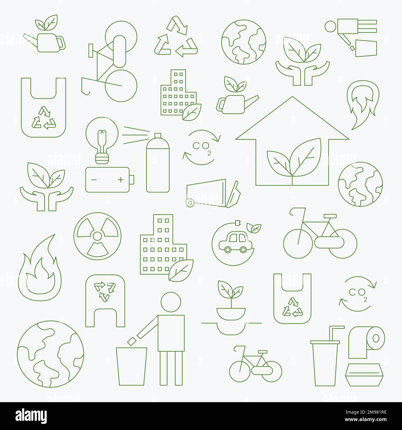 Plastic concern Stock Vector Images - Alamy