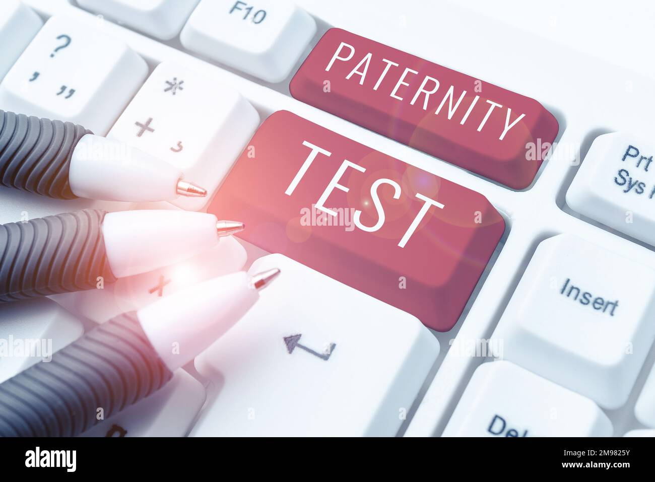 Conceptual display Paternity Test, Business concept a test of DNA to ...