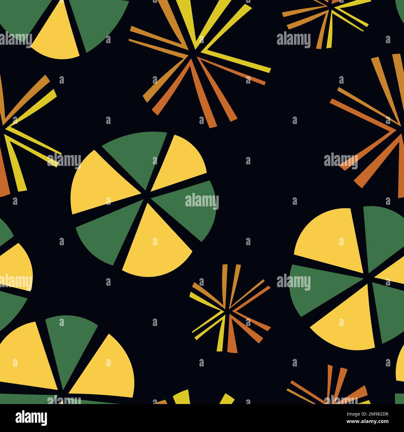 Seamless pattern with geometric aboriginal ornament. Ethnic tribal ...