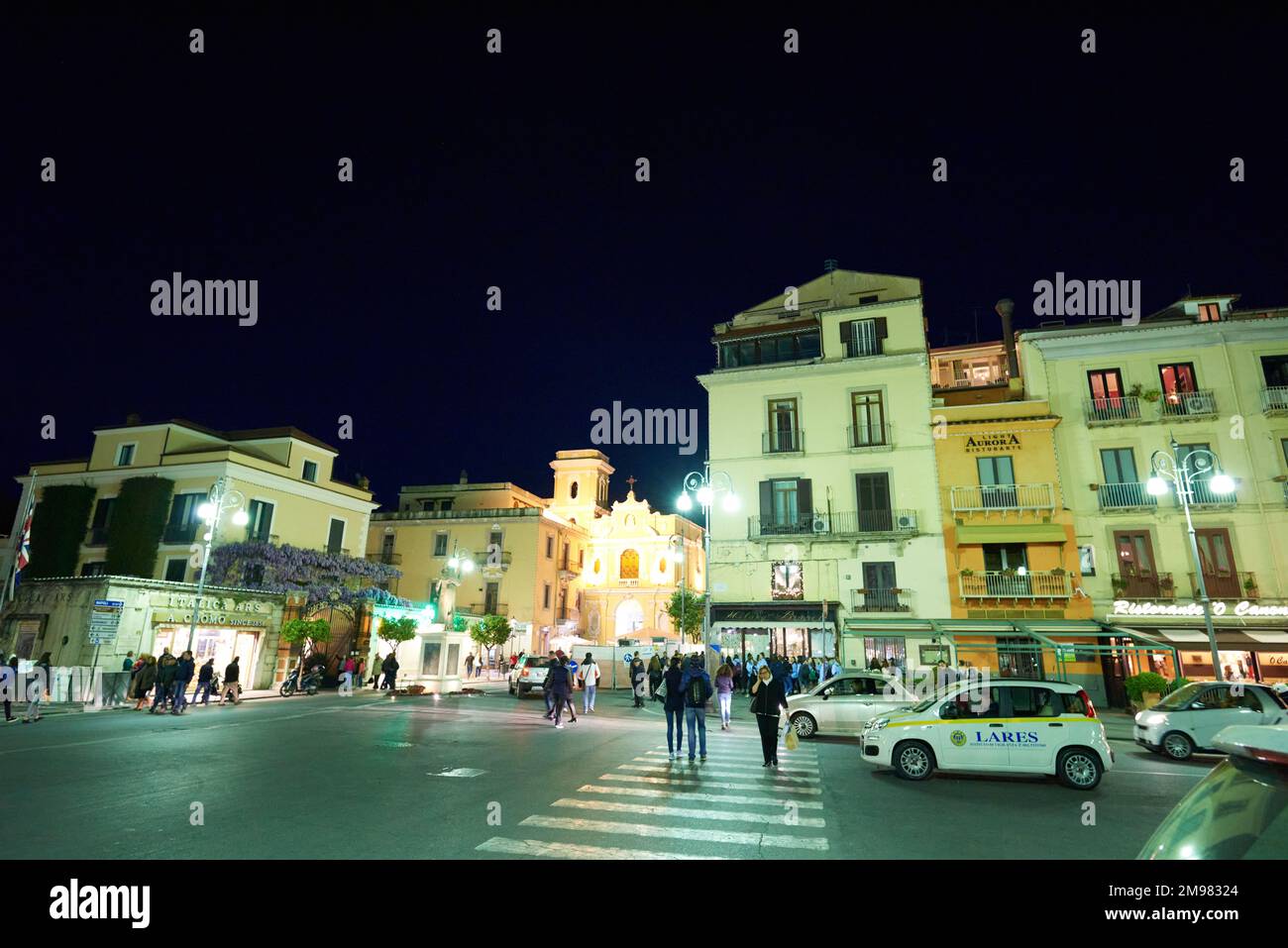 Evening stroll italy hi-res stock photography and images - Alamy