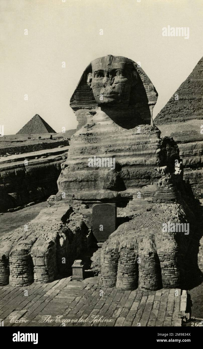 The Sphinx, Giza, Cairo, Egypt Stock Photo - Alamy