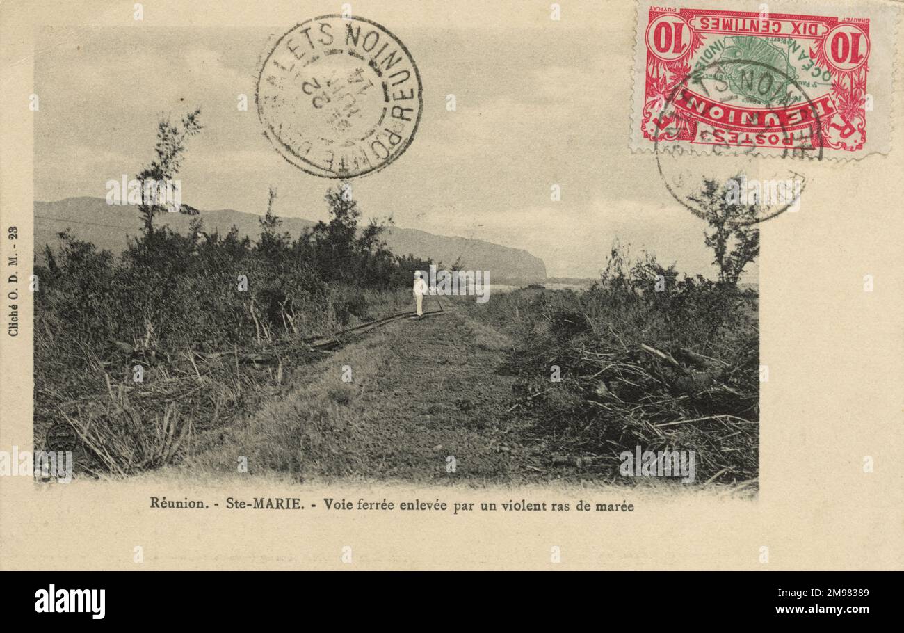 Sainte-Marie - Island of Reunion - Indian Ocean. This postcard shows ...
