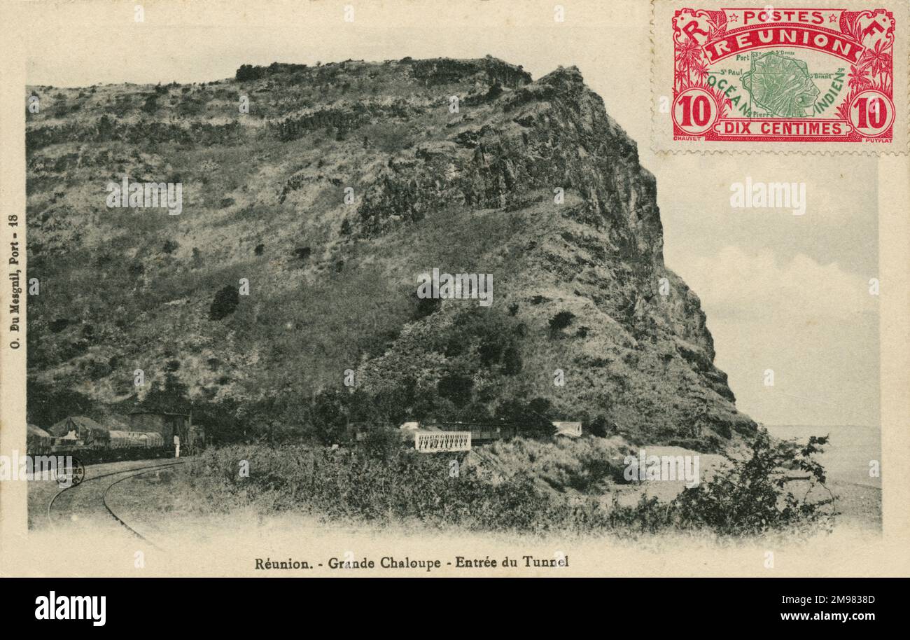 Grand Chaloupe Tunnel of the Former Island Railway - Island of Reunion ...