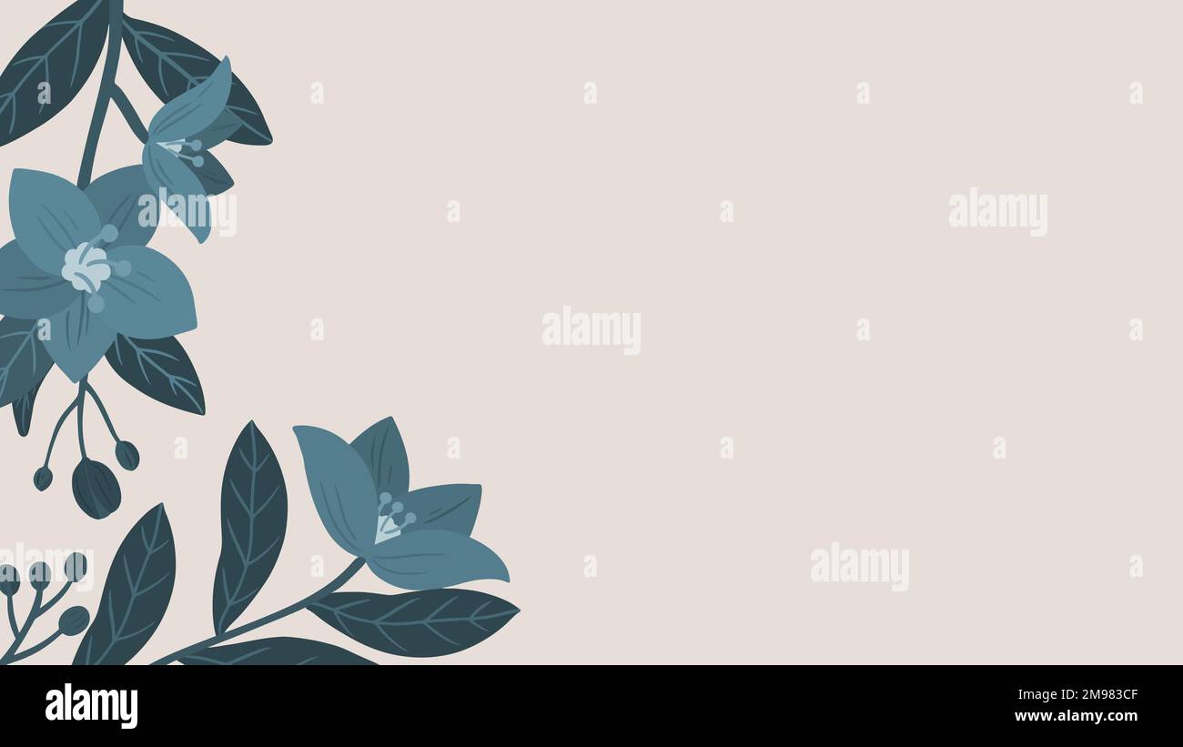 Desktop flower wallpaper Stock Vector Images - Alamy