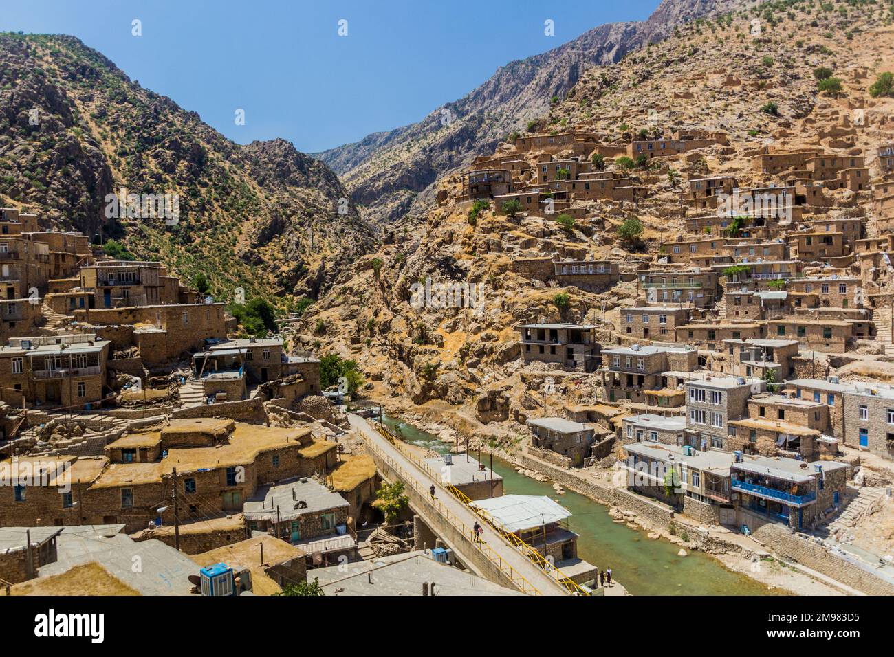 Palangan village in Kurdistan region, Iran Stock Photo - Alamy