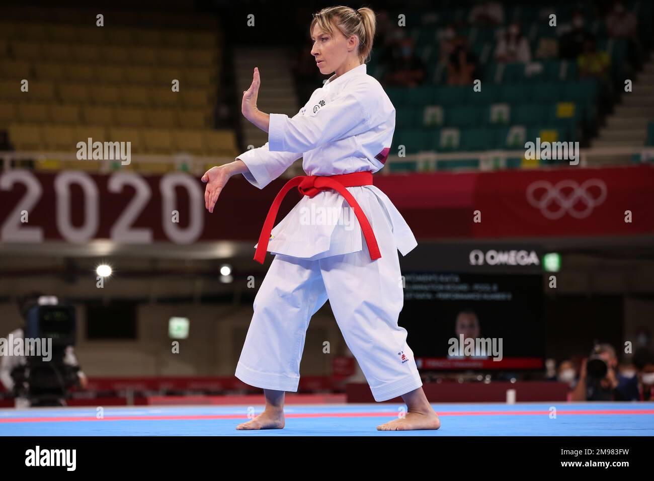 AUG 5, 2021 - TOKYO, JAPAN: Alexandra FERACCI of France competes in the ...