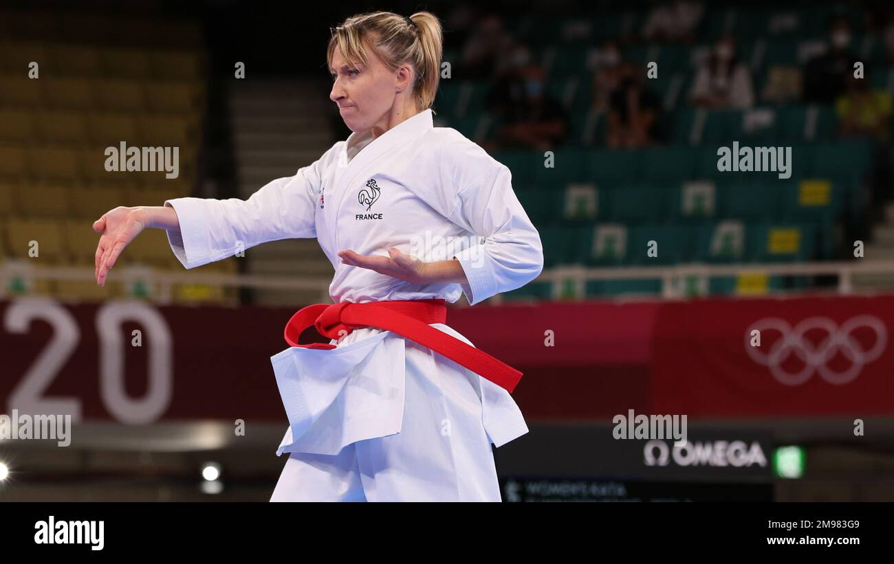 AUG 5, 2021 - TOKYO, JAPAN: Alexandra FERACCI of France competes in the ...