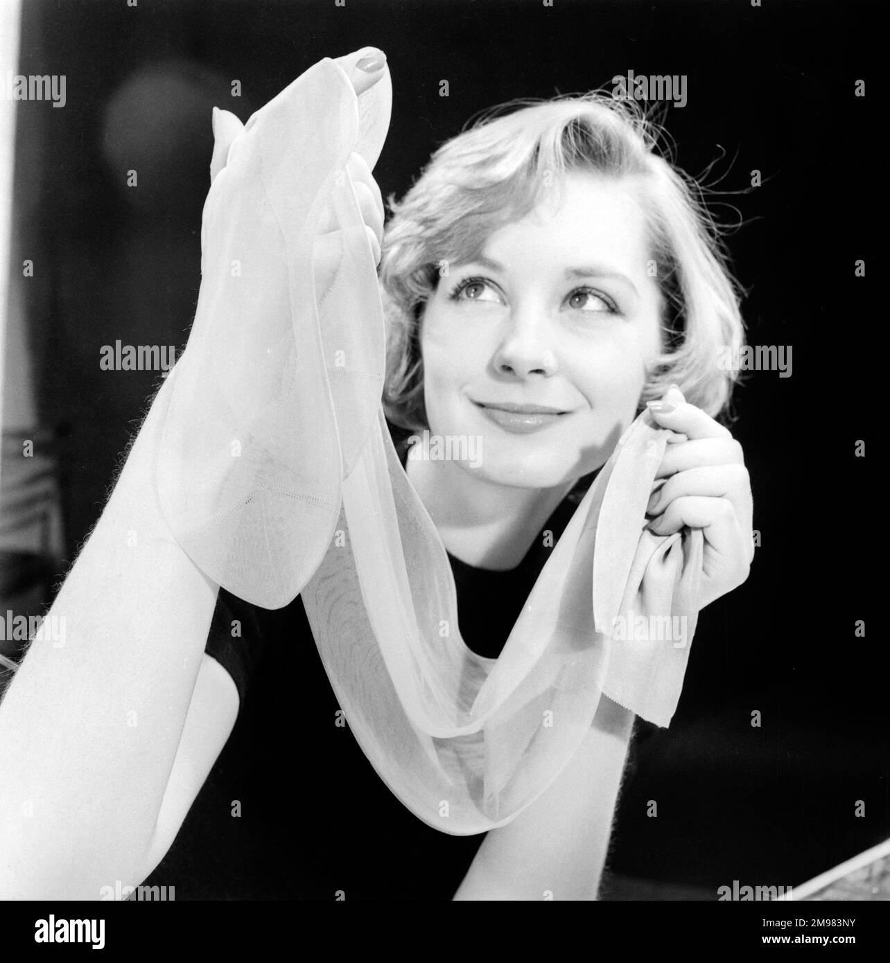 Advertisement for Knight's Castile soap -- female model (Sandra Paul ...