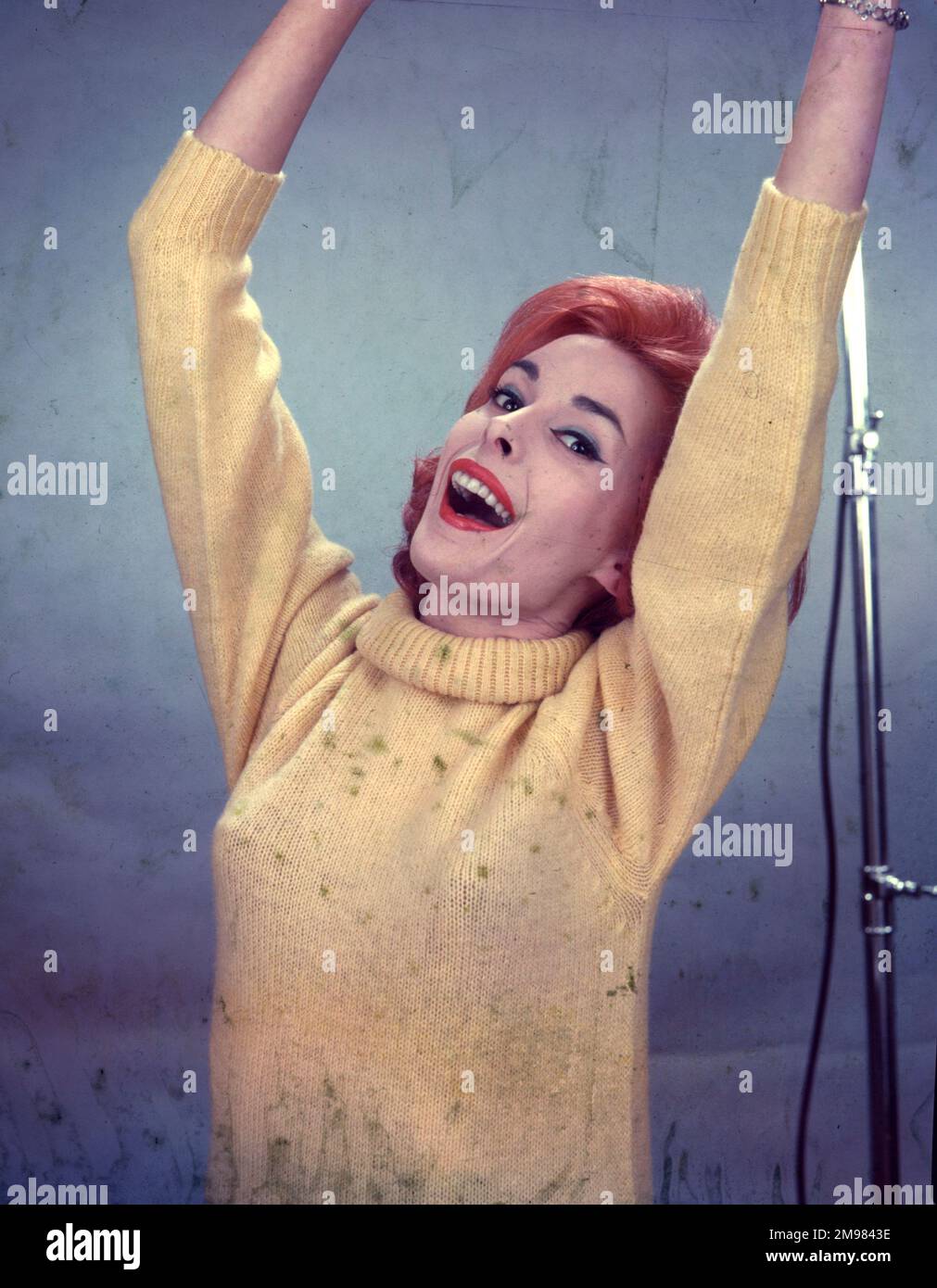 Advertisement for Pepsodent toothpaste -- female model wearing a yellow ...