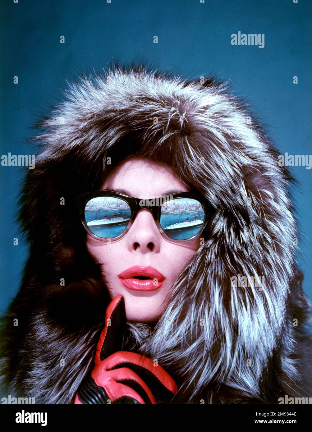 Tatler cover photoshoot focusing on sunglasses. A variant shot from ...