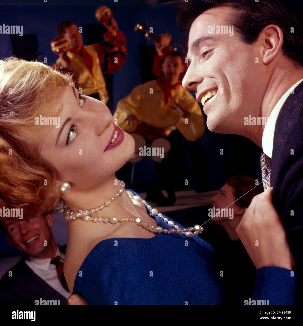 Advertisement for Nivea cream -- man (Peter Anthony) and woman dancing ...