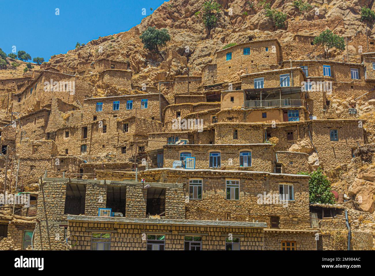 Palangan village in Kurdistan region, Iran Stock Photo - Alamy