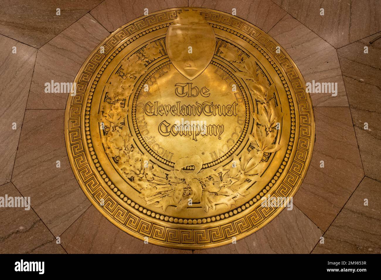 A closeup of 'the Cleveland Company' sigh, luxury Arcade Shopping ...