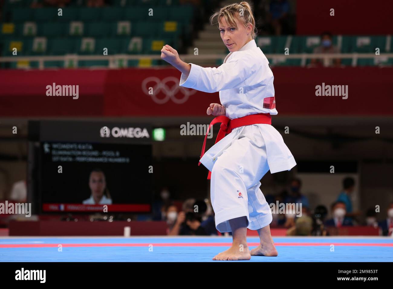 AUG 5, 2021 - TOKYO, JAPAN: Alexandra FERACCI of France competes in the ...