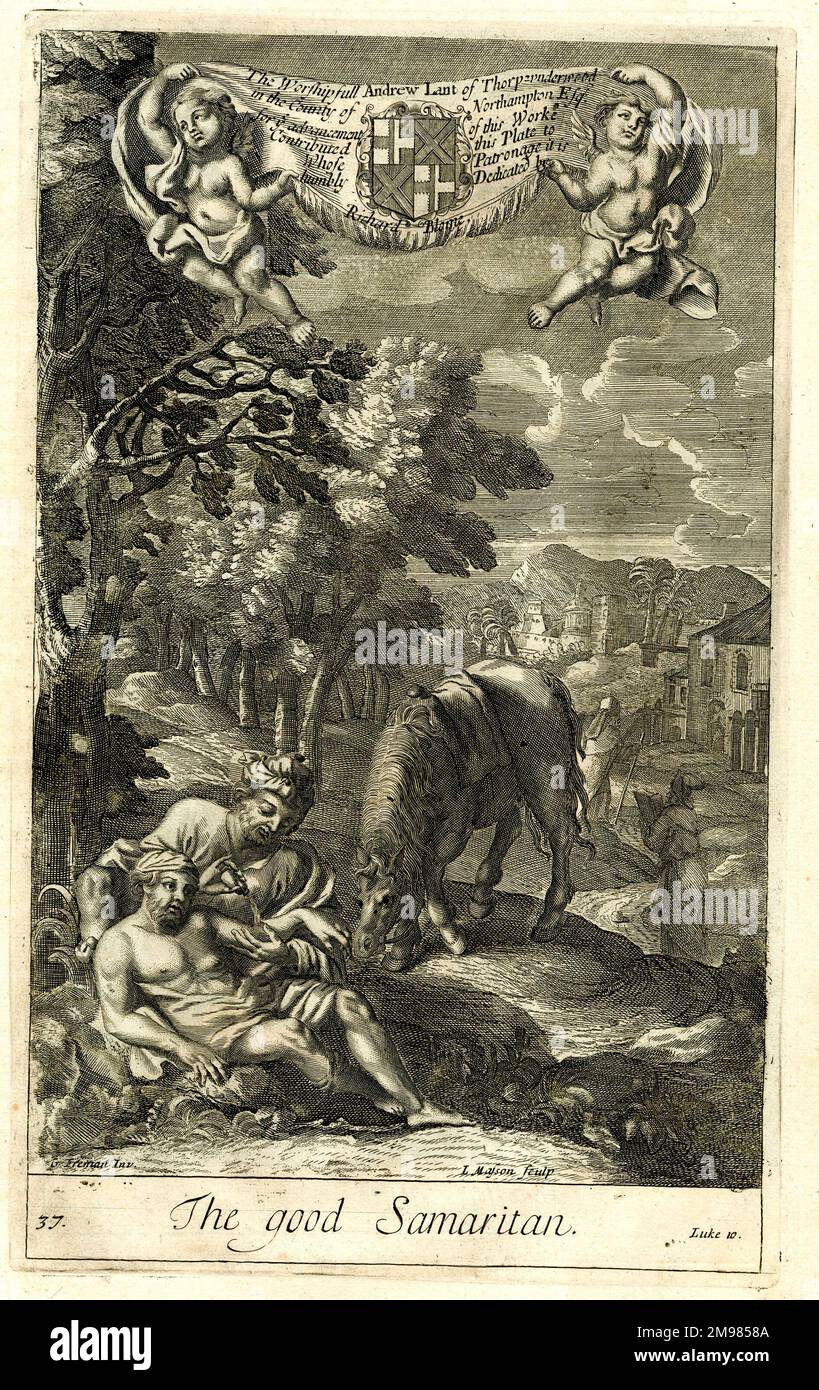 Parable of the Good Samaritan - Luke 10 Stock Photo - Alamy