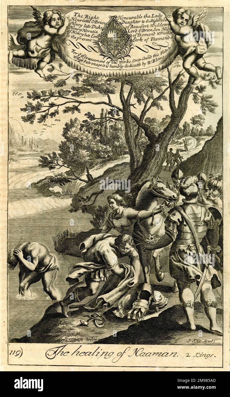 Healing of naaman hi-res stock photography and images - Alamy