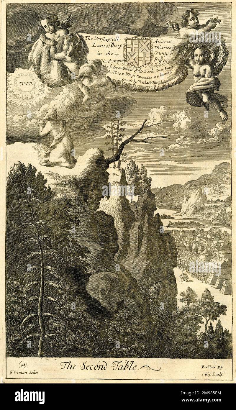 The Second Table (Ten Commandments) - Exodus 34 Stock Photo - Alamy