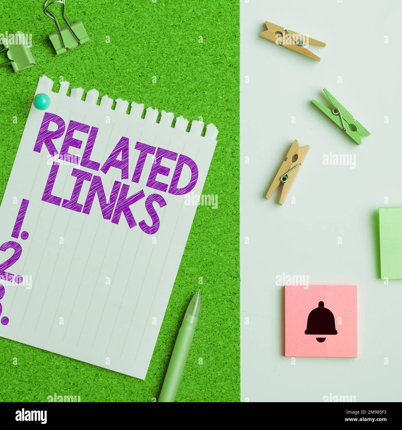 Writing displaying text Related Links. Business approach Website inside ...