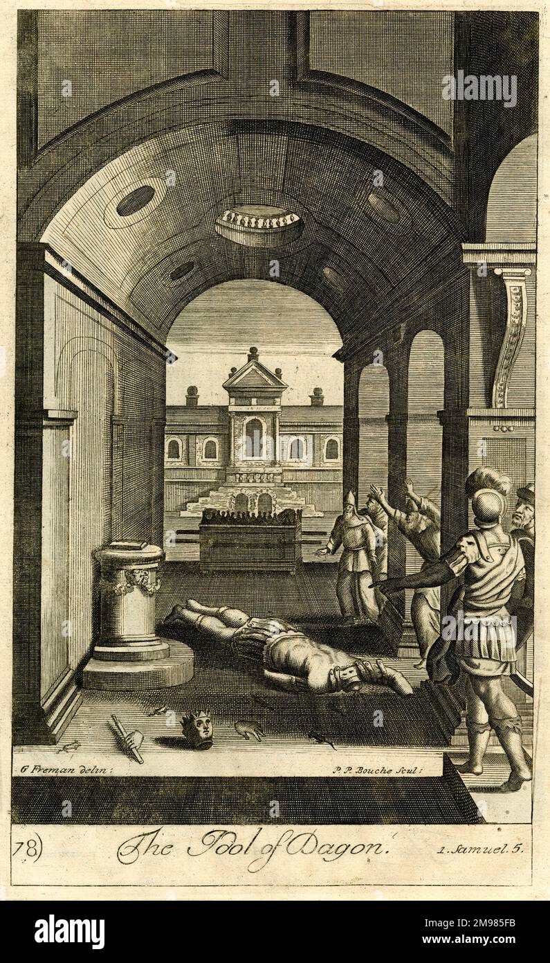 The Idol of Dagon - 1 Samuel 5 Stock Photo - Alamy