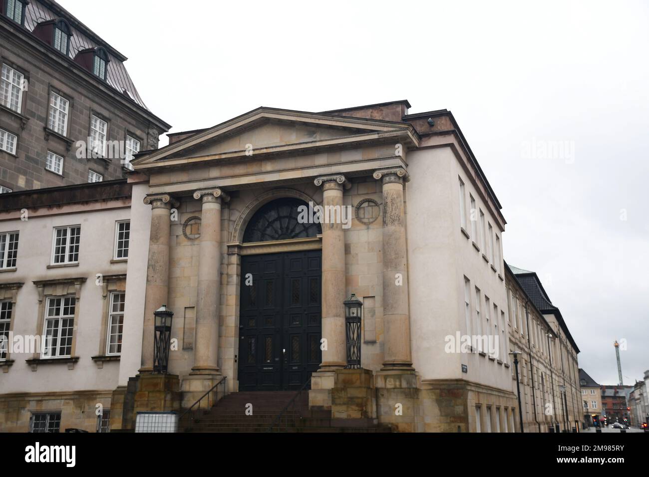 Copenhagen/Denmark/17 January 2023/Denamrk's surpreme court building in ...
