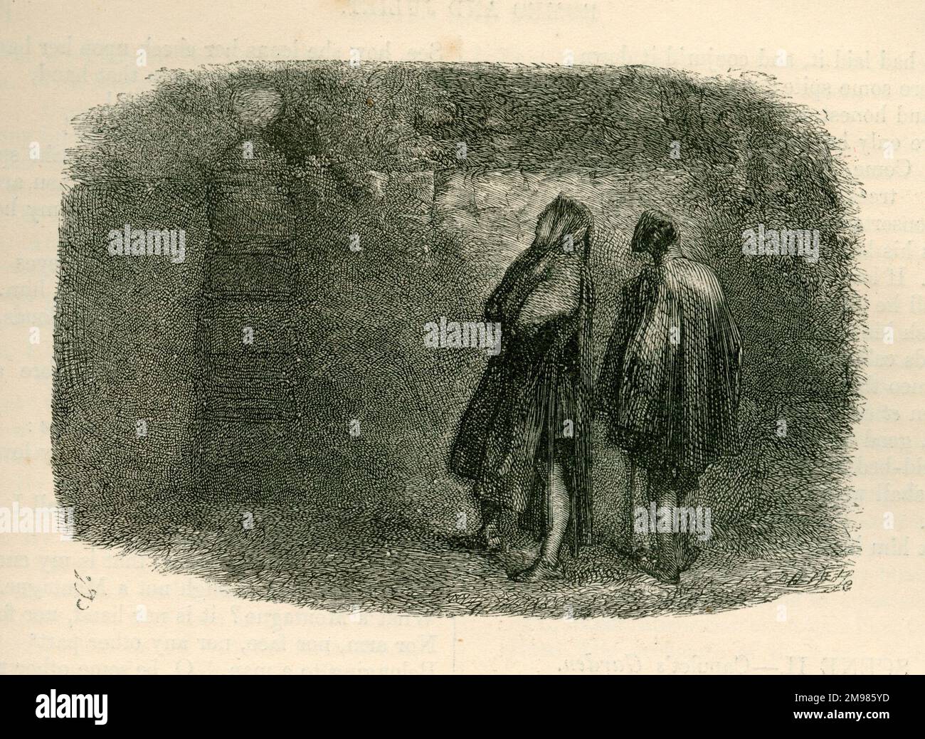 Romeo and Juliet - Romeo outside the Capulets' house after the ball ...