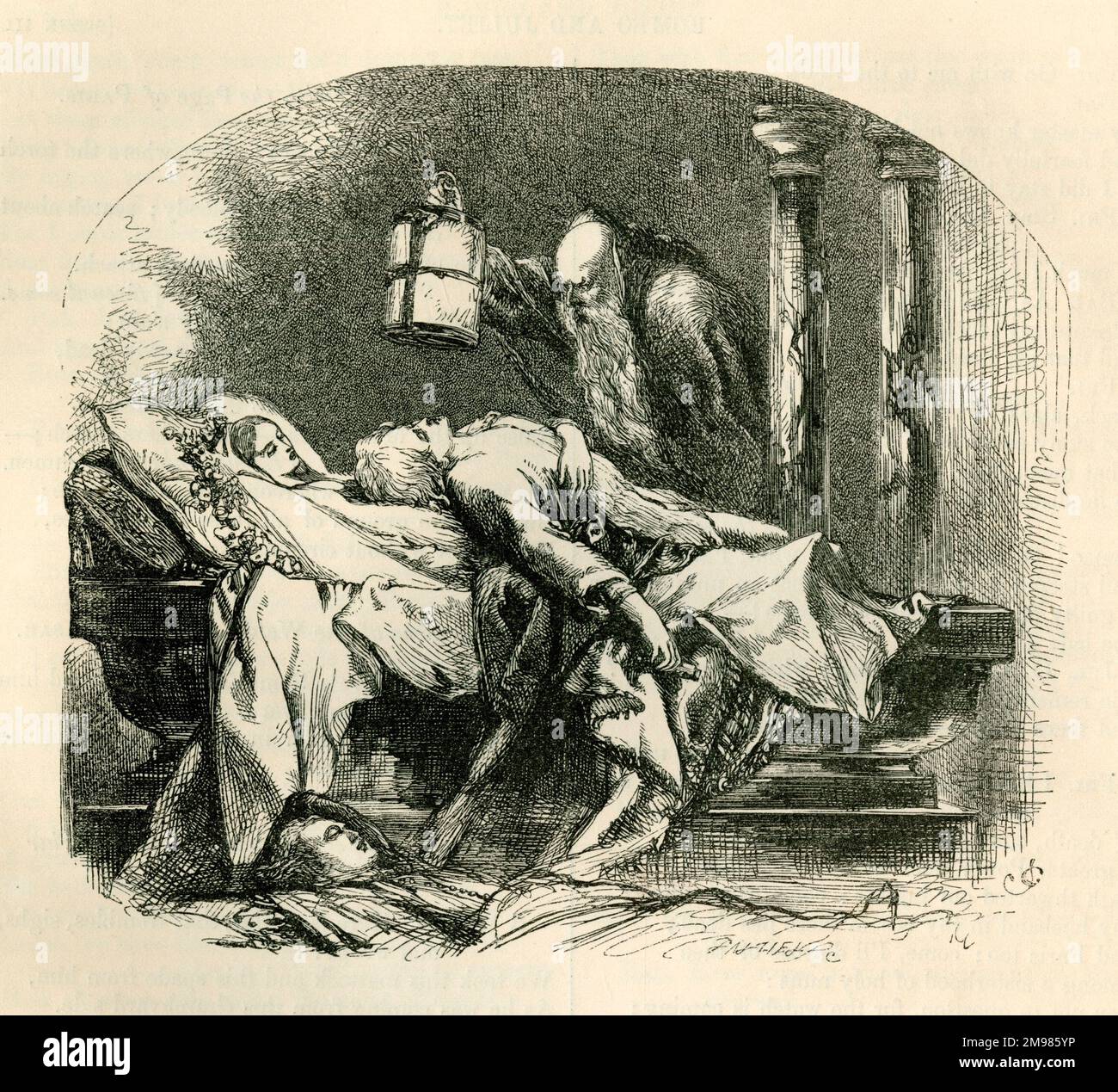 Romeo and Juliet - Friar Laurence finds them dead Stock Photo - Alamy Romeo and Juliet - Friar Laurence finds them dead Stock Photo - Alamy