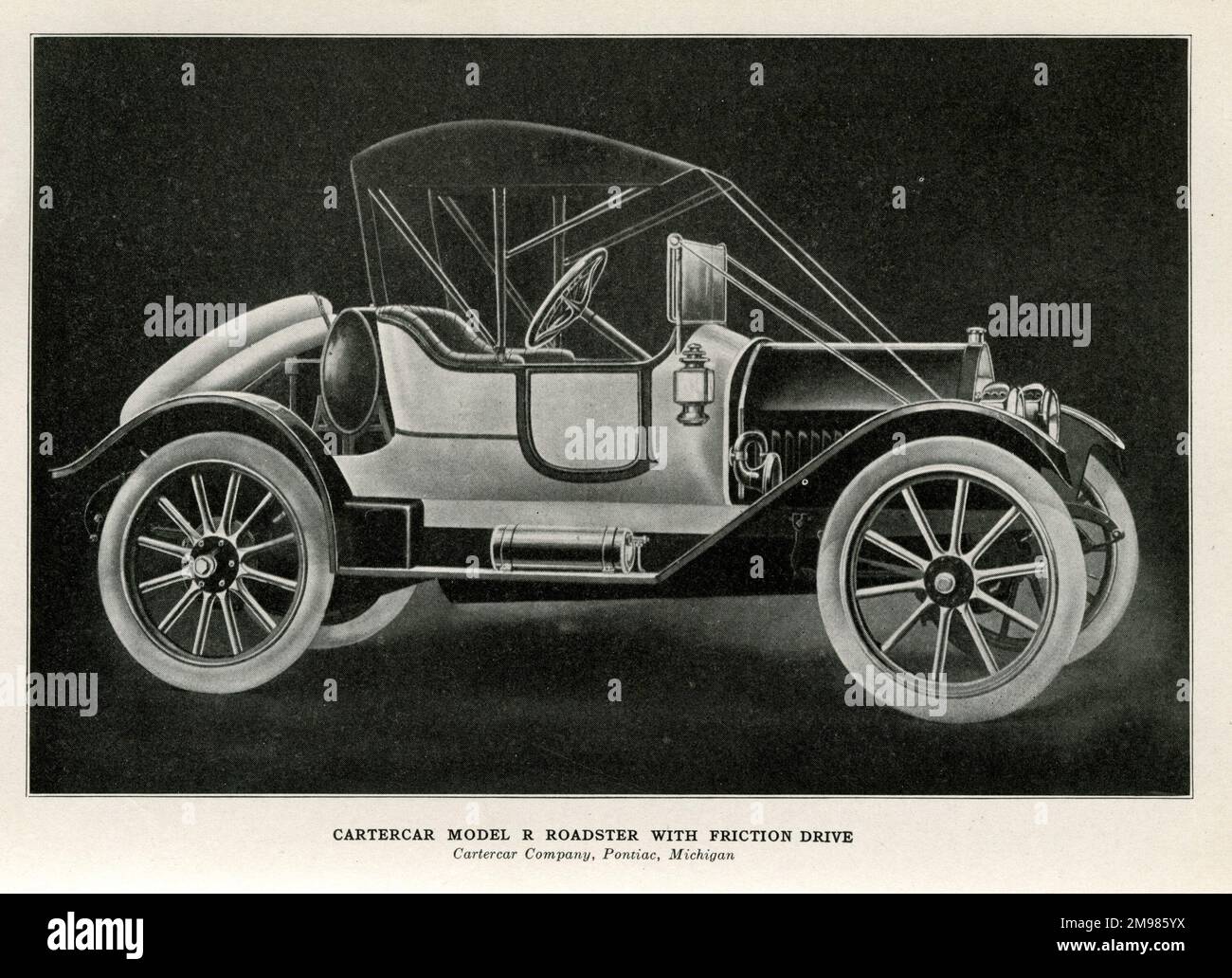 Cartercar Model R Roadster with friction drive, Cartercar Company ...