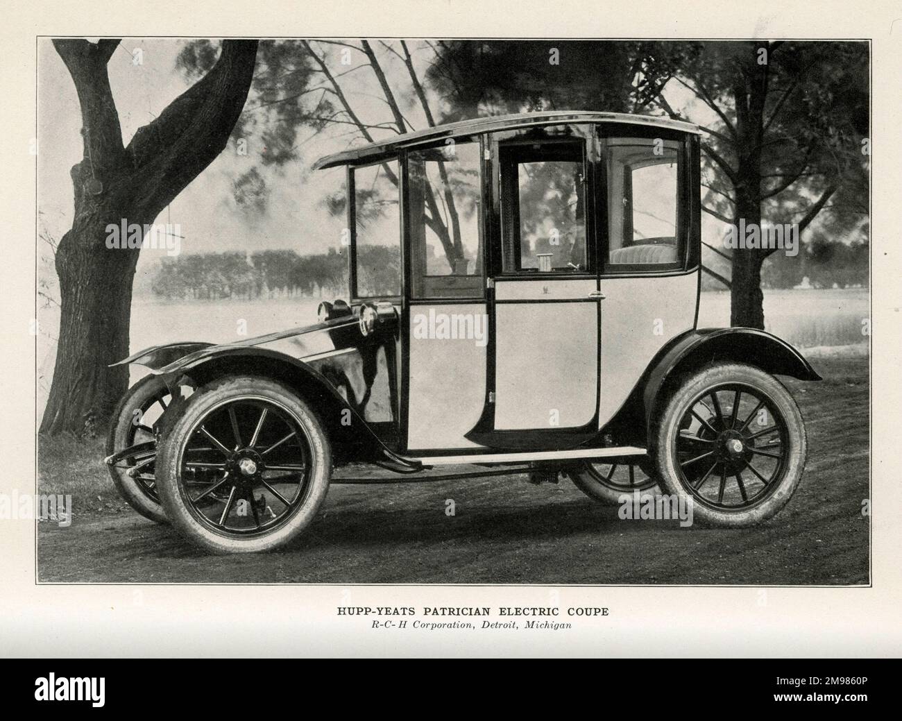 Hupp-Yeats Patrician Electric Coupe, R-C-H Corporation, Detroit ...