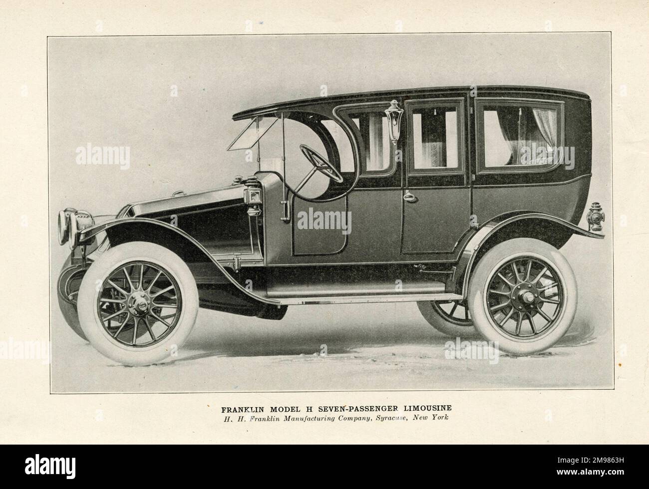 Franklin Model H Seven-Passenger Limousine, H H Franklin Manufacturing ...