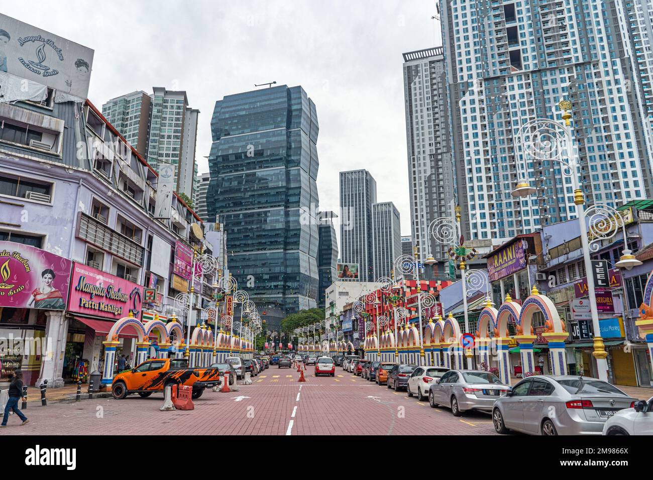 Kuala Lumpur, Malaysia - December 15th, 2022 - Vibrant Brickfields is ...
