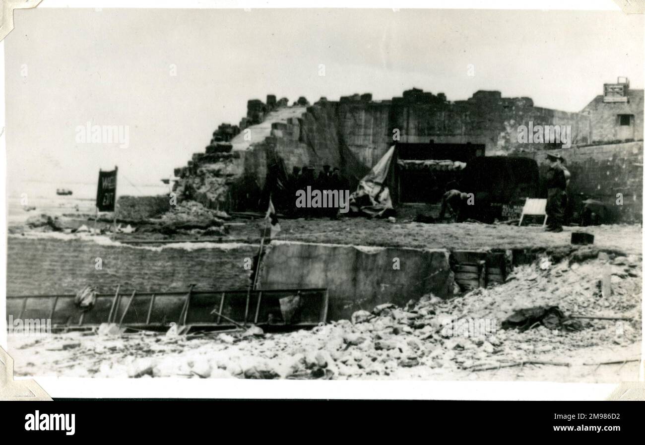 D-Day German defences, Normandy, France, June 1944 Stock Photo - Alamy