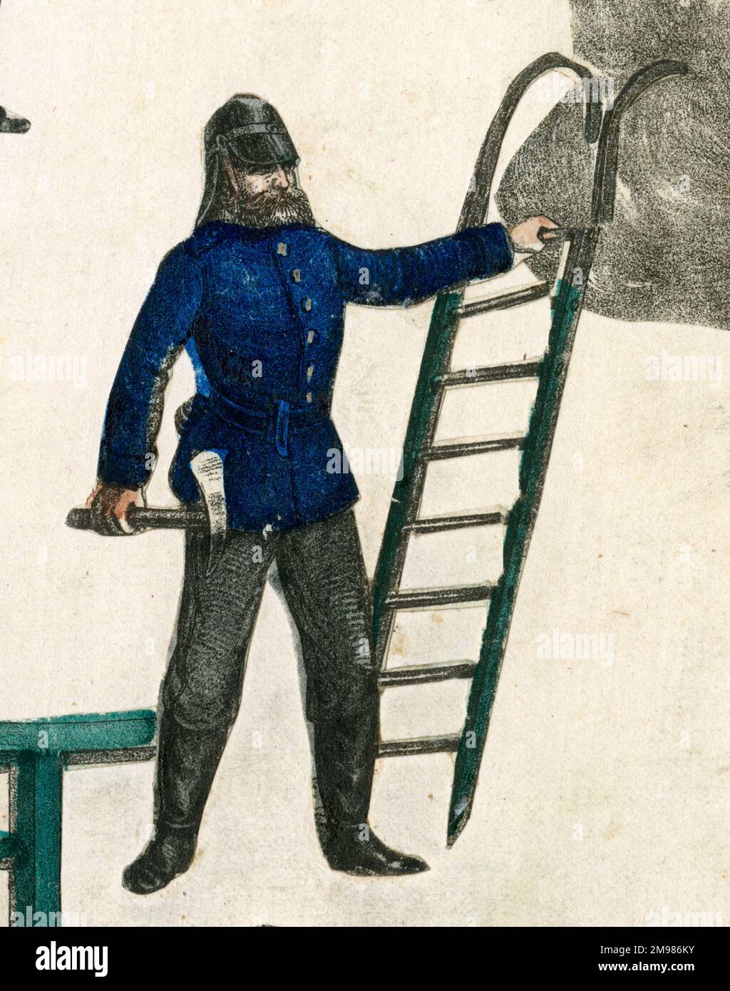 Victorian fireman hi-res stock photography and images - Alamy