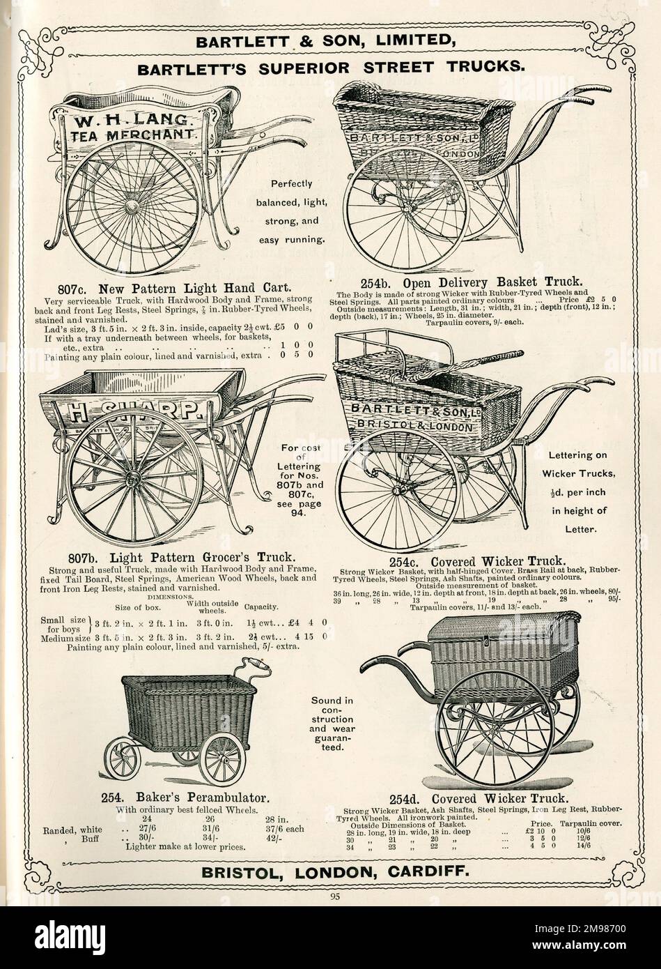 Hand carts hi-res stock photography and images - Alamy