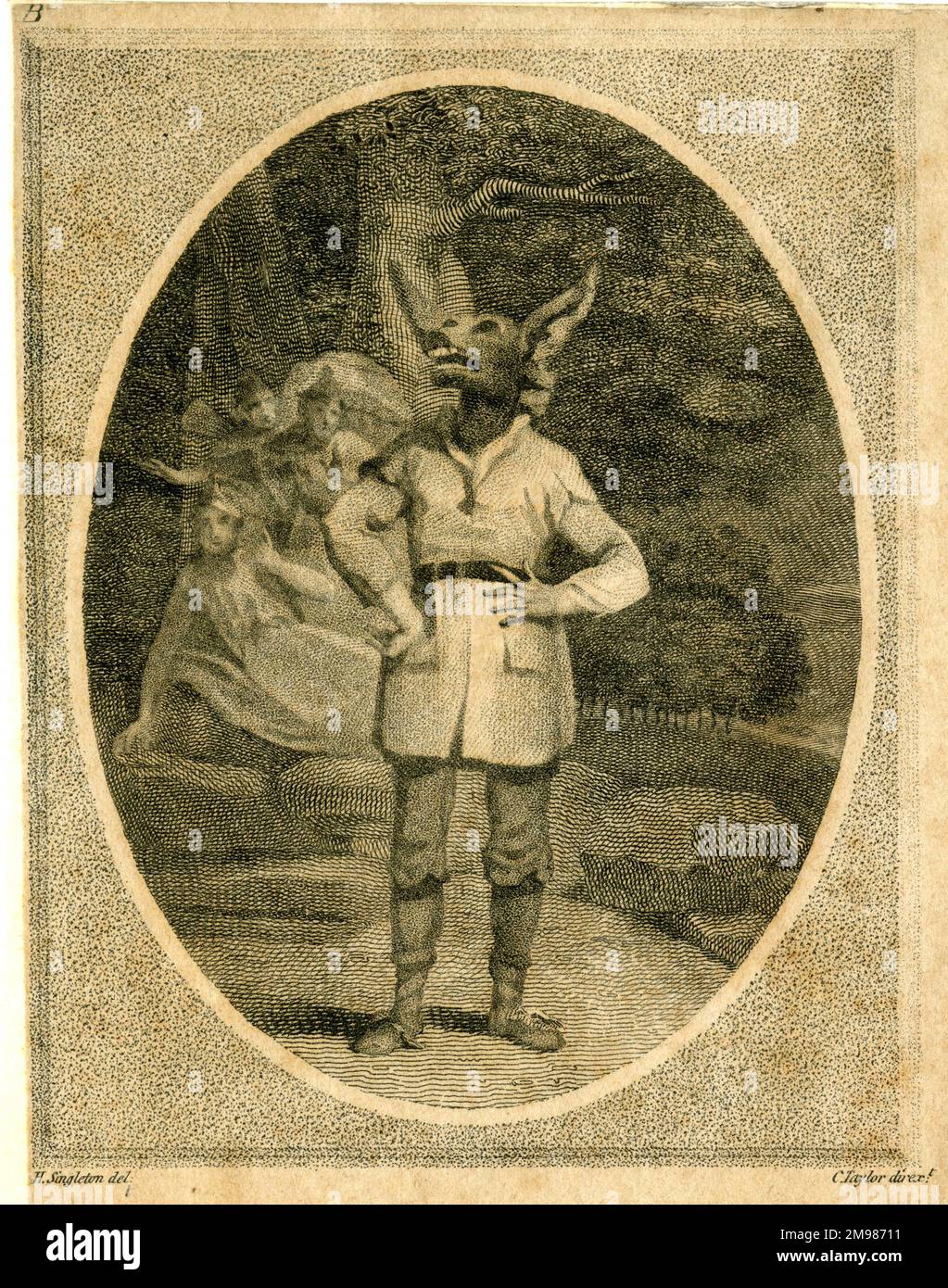 Shakespeare Gallery - Bottom with an ass's head in Shakespeare's play ...