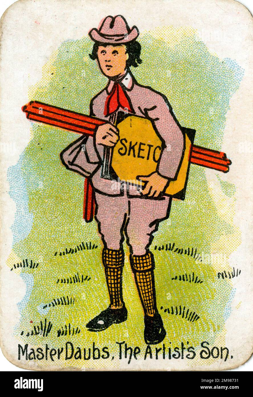 Chad Valley, The Round Game of Happy Families, Master Daubs the Artist ...