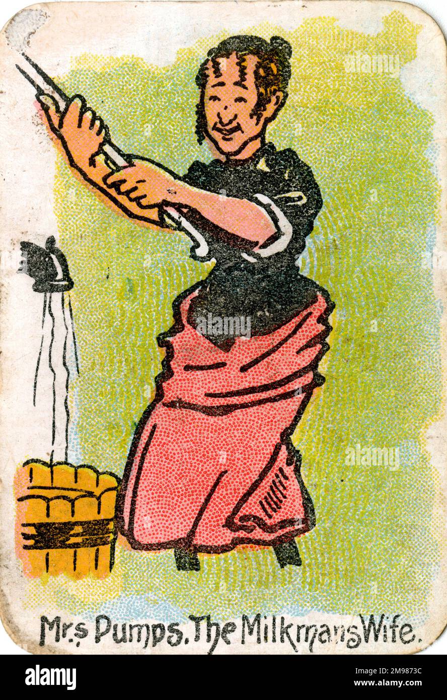 Chad Valley, The Round Game of Happy Families, Mrs Pumps the Milkman's ...