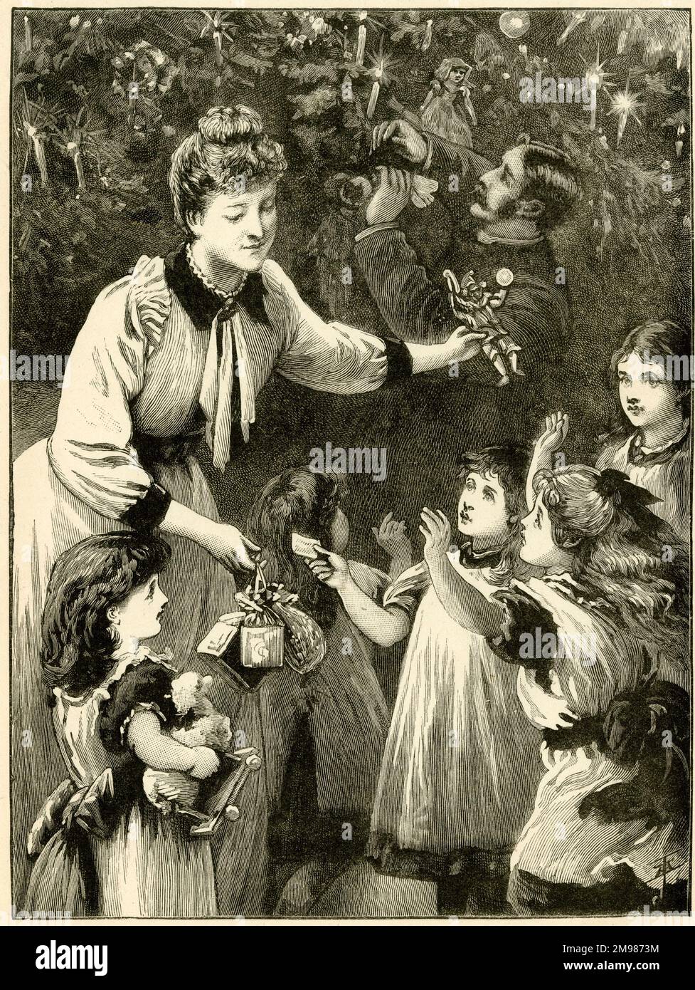 Christmas 1890 hi-res stock photography and images - Alamy