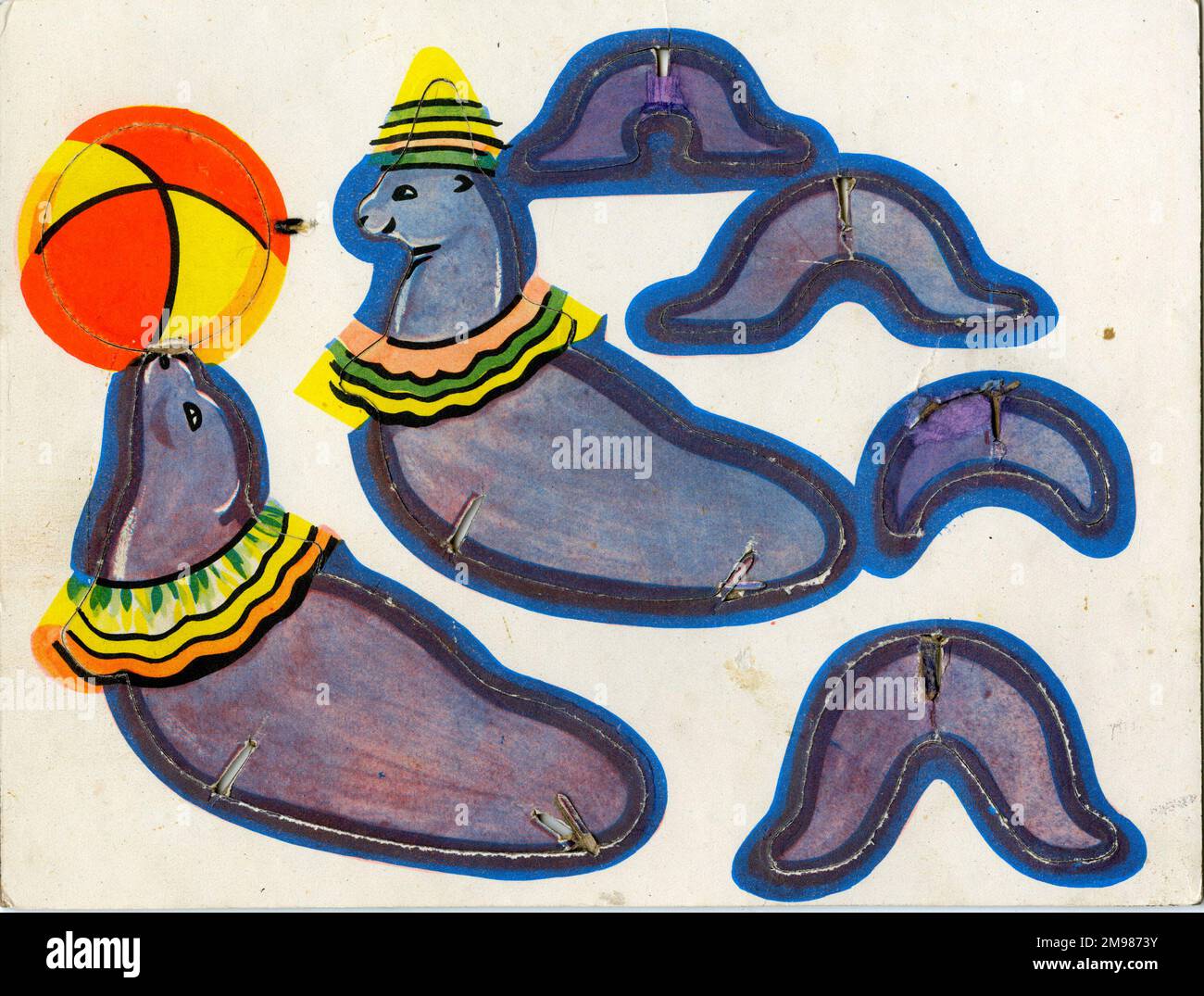 Circus Cut-Out Favourites - Seal Stock Photo - Alamy