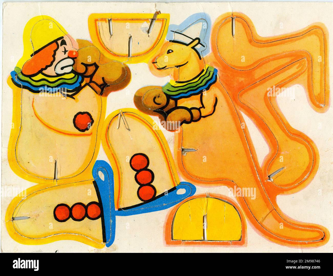 Circus kangaroo boxing hi-res stock photography and images - Alamy