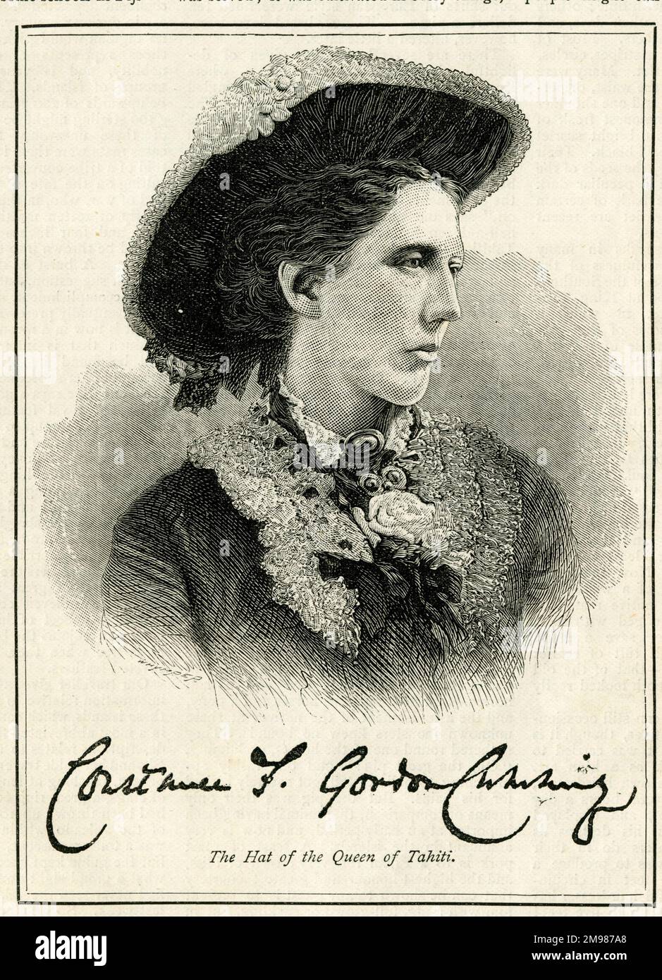 Constance Frederica (Eka) Gordon Cumming (1837-1924), travel writer and ...