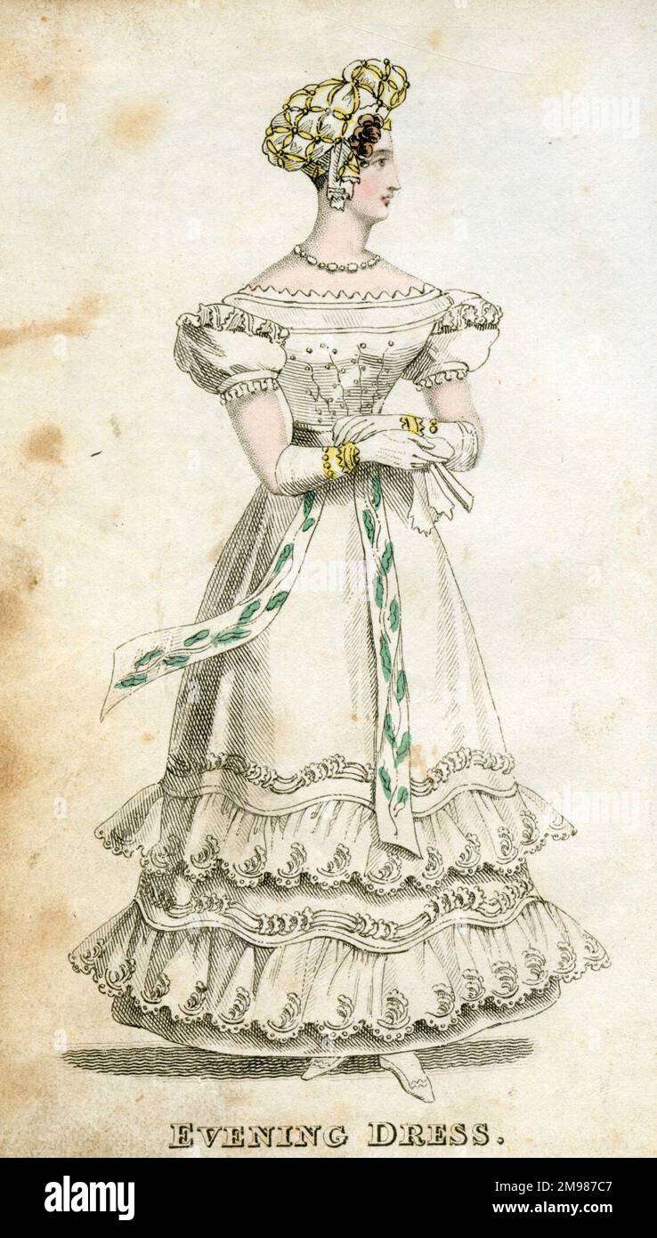 1820s dress hi-res stock photography and images - Alamy