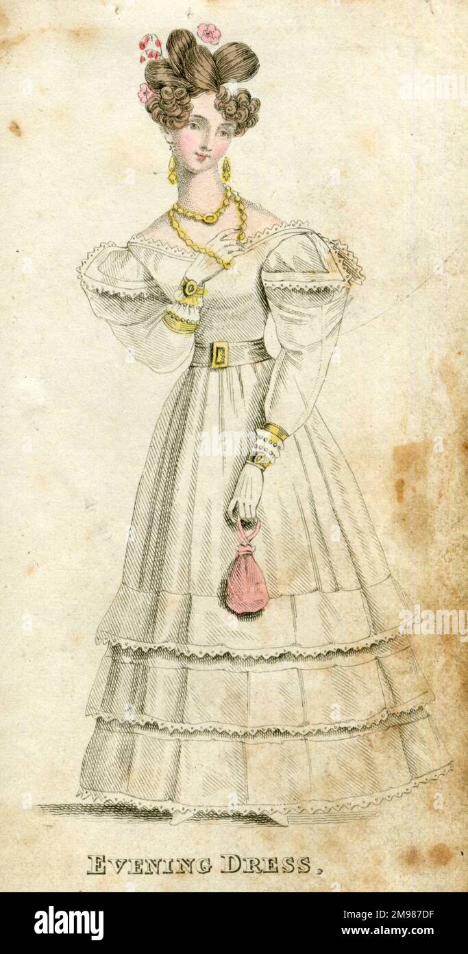 1820s dress hi-res stock photography and images - Alamy