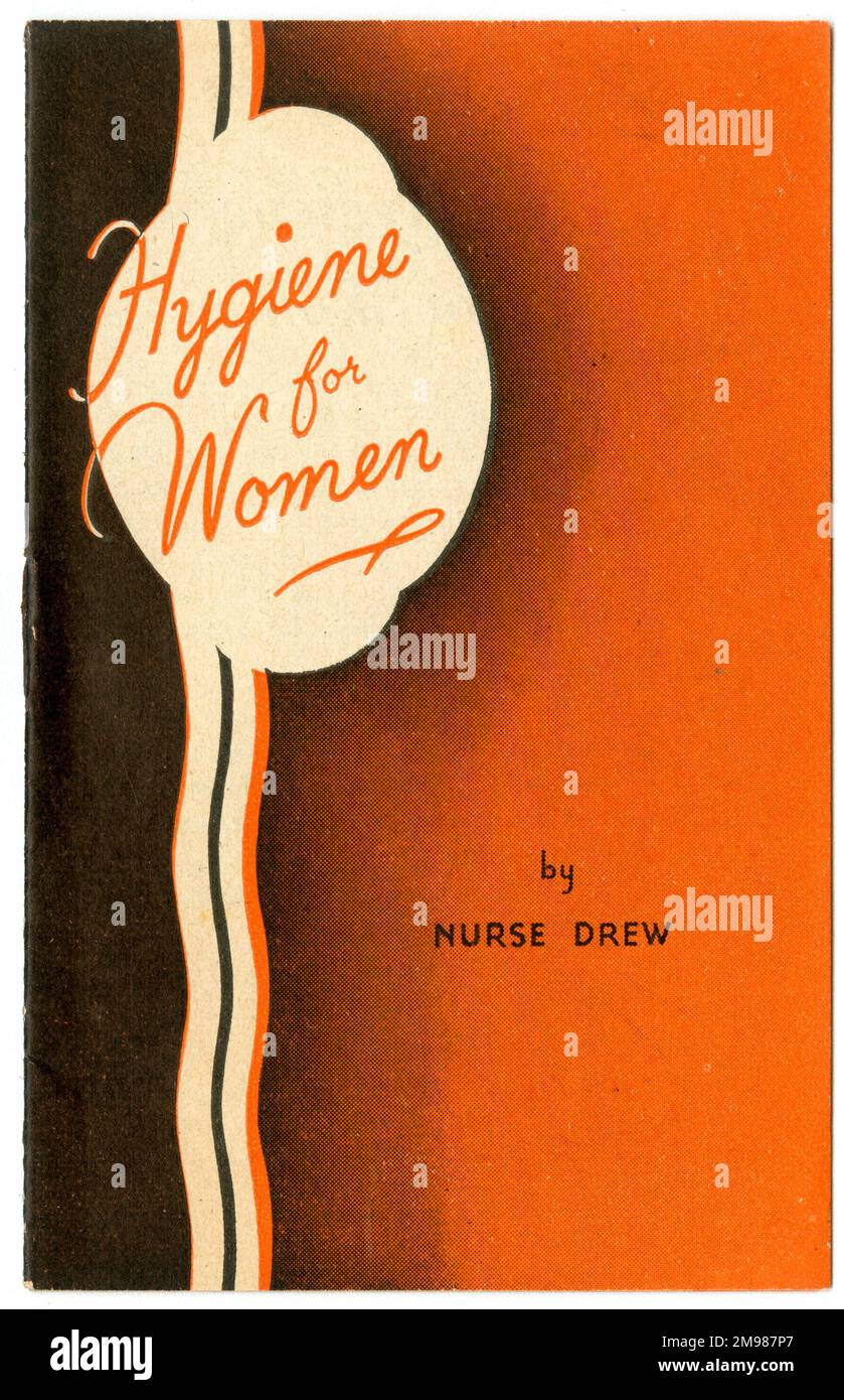 Booklet cover, Hygiene for Women, by Nurse Drew -- an information ...