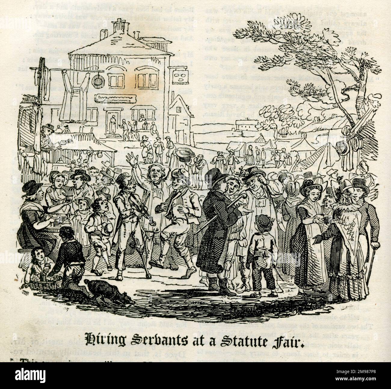 Hiring fair hi-res stock photography and images - Alamy