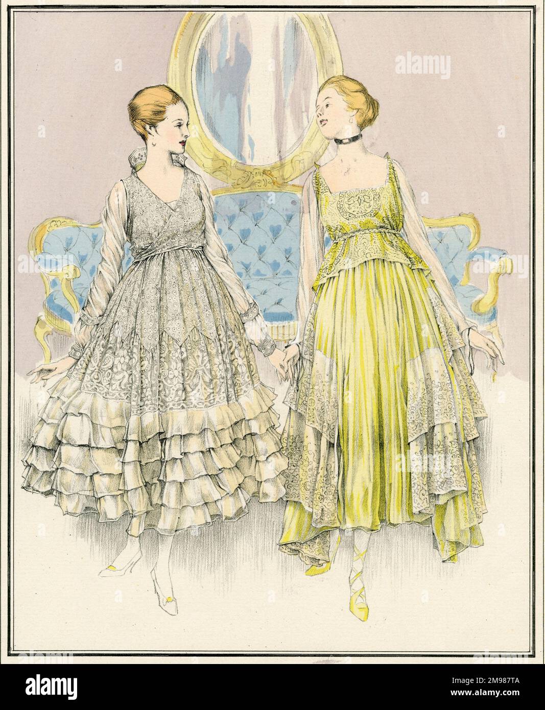 Frilly dresses hi-res stock photography and images - Alamy