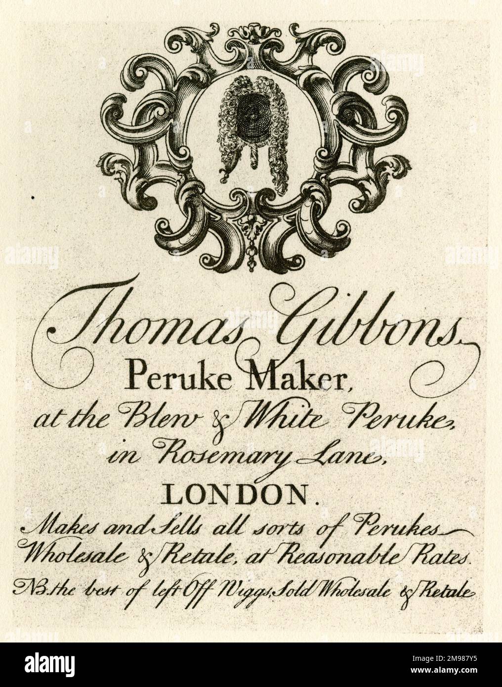 Wigs 18th century hi-res stock photography and images - Alamy